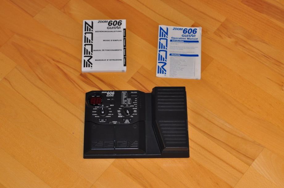 Zoom 606 multiefekt gitarska pedala