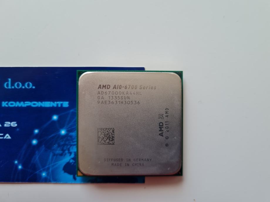 AMD A10-Series A10-6700 - AD6700OKA44HL, Socket FM2 - Račun / R1