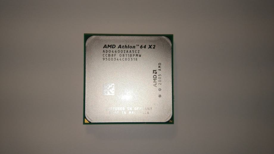 AMD Athlon 64 X2 4600+ (Socket AM2, rev. F3) + cooler || 2,4 GHz