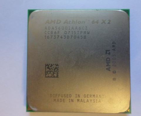 AMD Athlon 64 x2 5600+ (2x 2.8GHz 2MB Cache) Socket AM2