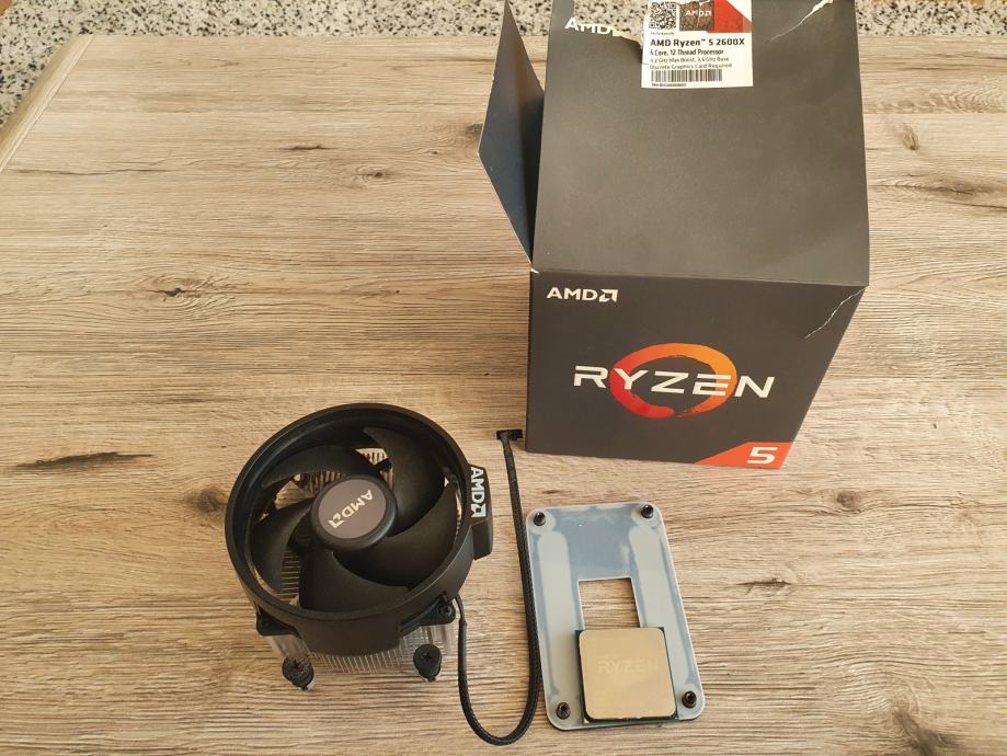 AMD Ryzen 2600x + wraith spire hladnjak