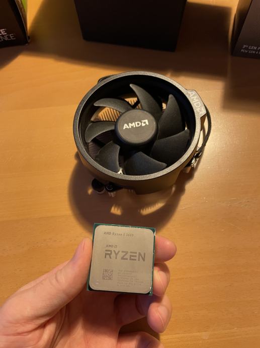 AMD Ryzen 5 3600 s Ryzen Wraith Stealth coolerom (AM4 socket)