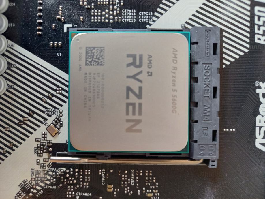 Desktop APU Processor AMD Ryzen 5 5600G Desktop Processor - 6-Core AM4 ...