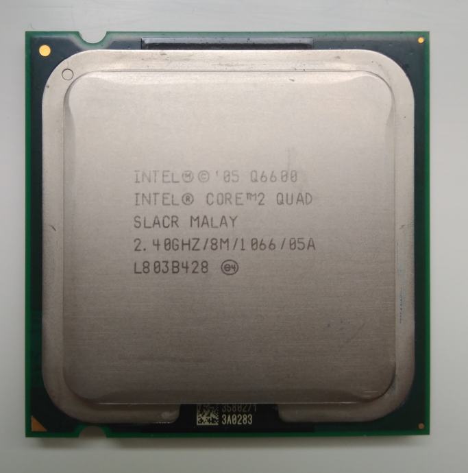 Intel Core 2 Quad Q6600 (2.4 GHz, 8MB cache, 1066 MHz FSB)