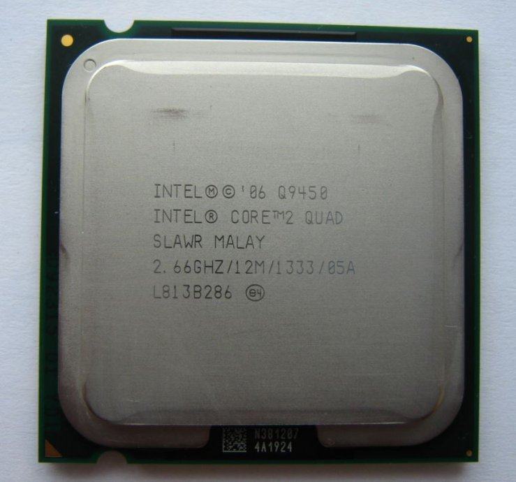 Intel Core 2 Quad Q9450 (4x 2.66 GHz 12M Cache 1333MHz FSB) socket 775