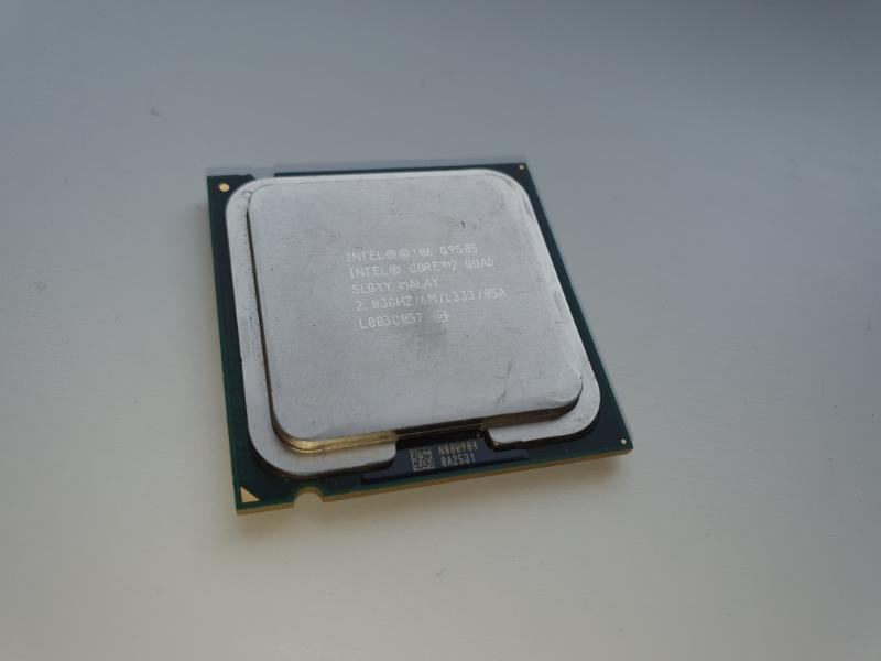 Intel Core 2 Quad Q9505 2.83 GHz, matična ploča, memorija