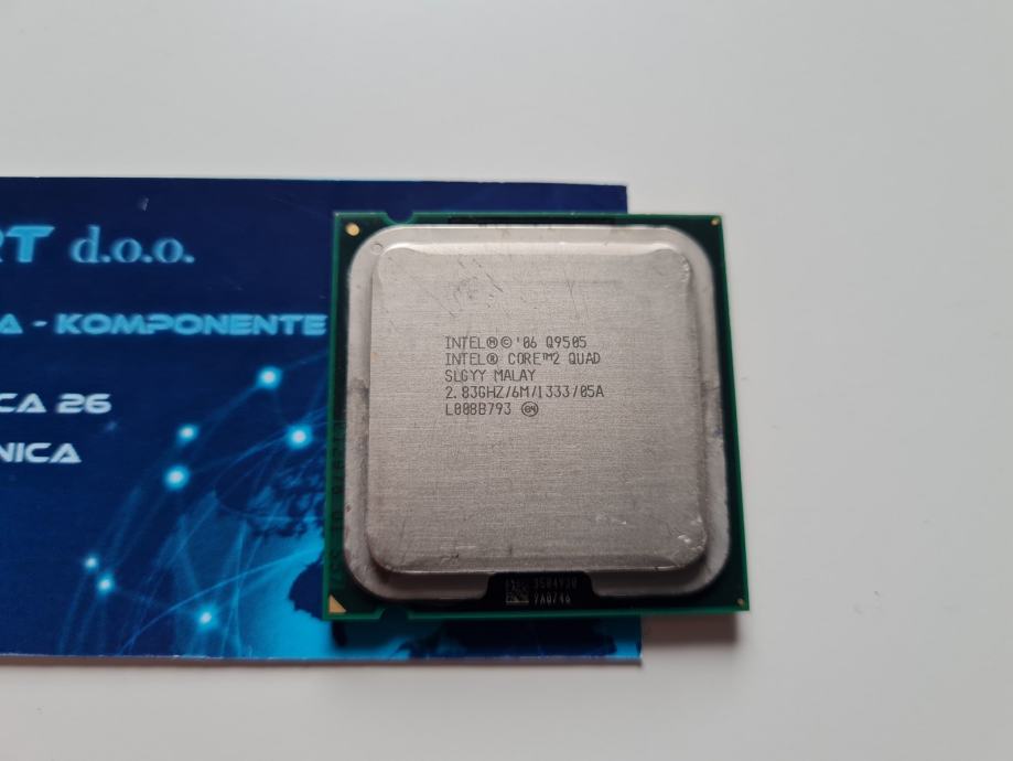 Intel Core 2 Quad Q9505, Socket 775 - Račun / R1 / Jamstvo