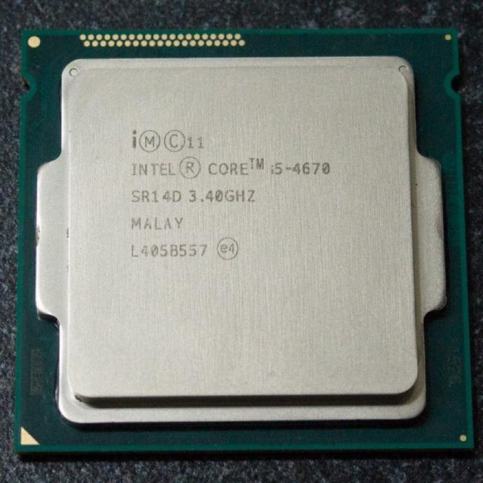Intel® Core™ i5-4670 Processor 6M Cache, up to 3.80 GHz