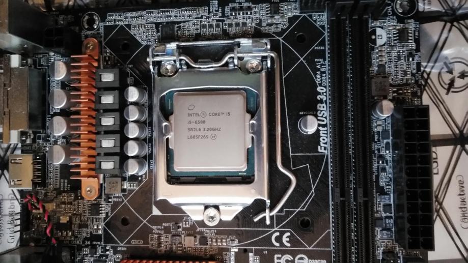 ASROCK B150M-ITX + Intel Core i5 6500