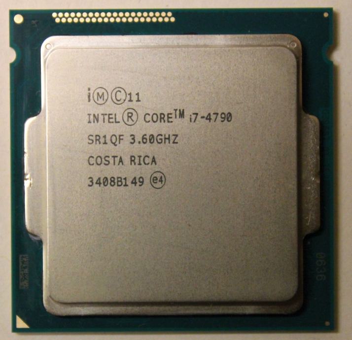 Intel i7 4790, oem, socket 1150, 8 threads