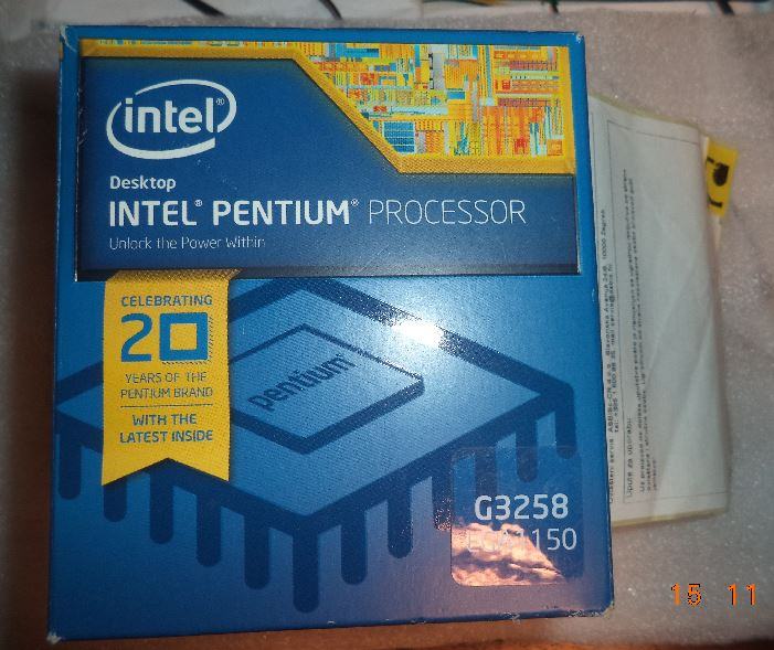 Intel Pentium G3258 (2x 3.2GHz 3M Cache) Haswell Socket 1150 procesor