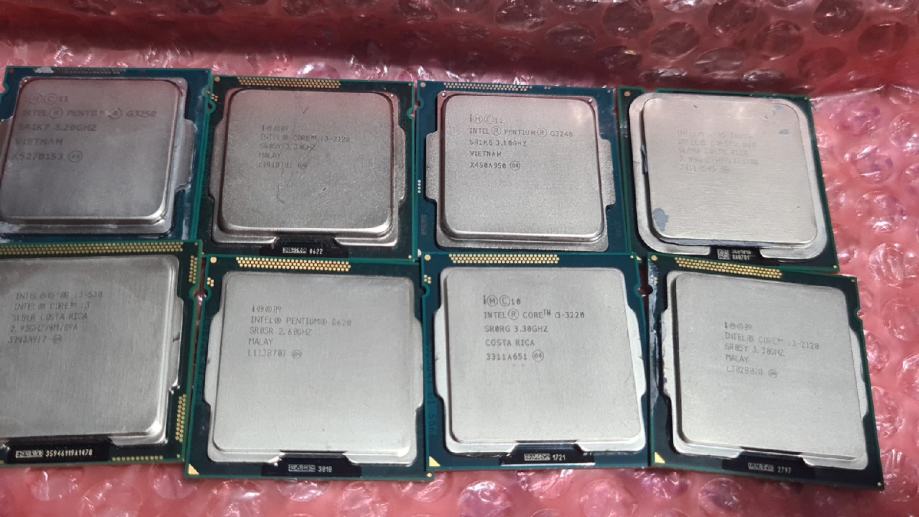 INTEL PROCESORI RAYNI I3 PENTIUM SOCKET 1150, 1155, ITD.