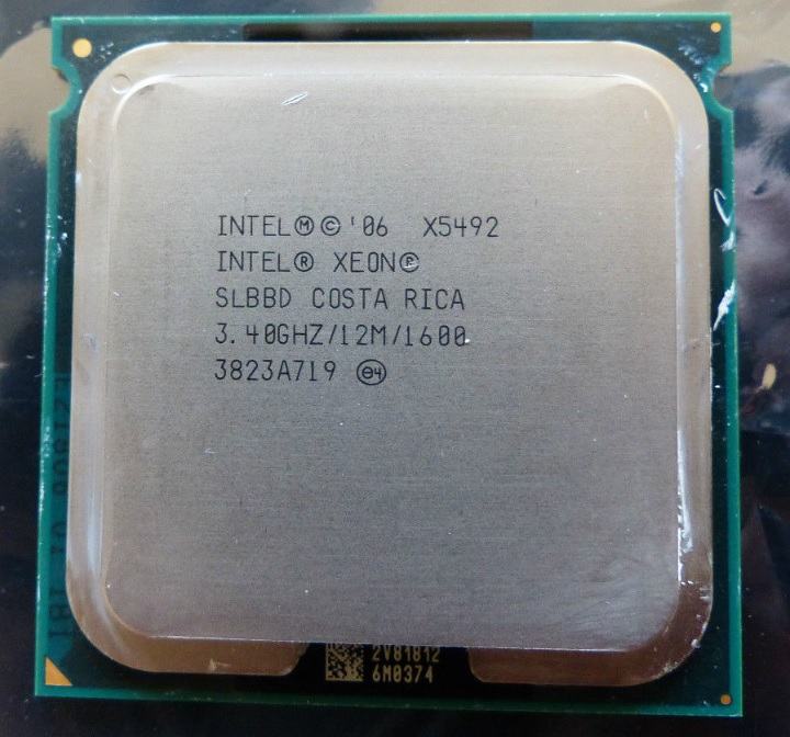 Intel Xeon X5492 @ 3.40GHz - 4 jezgre, 12MB L2 cache , 1600FSB