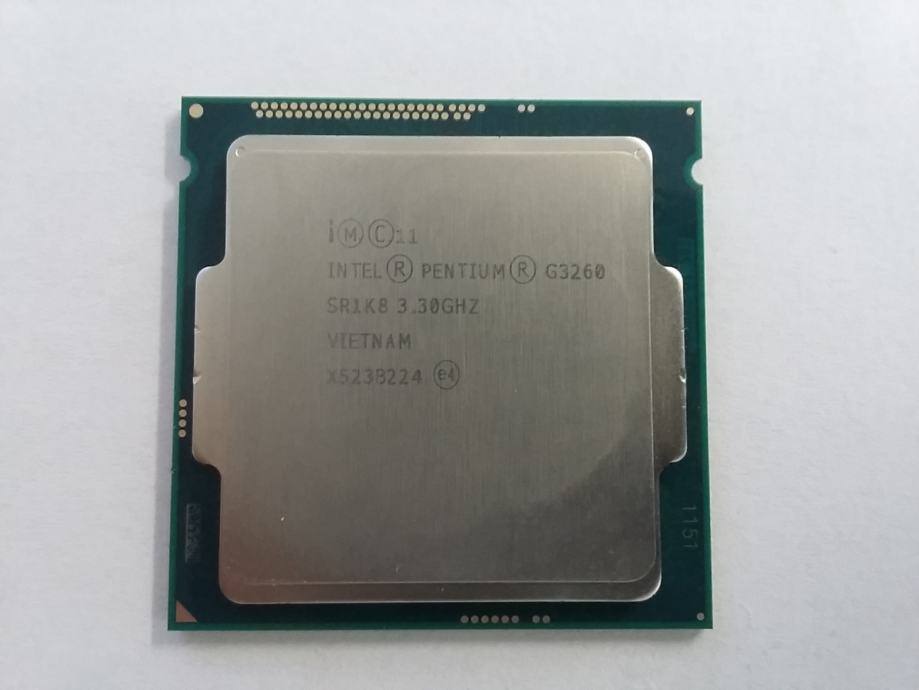 Procesor Intel Pentium G3260 3.3GHz, dvije jezgre + hladnjak - 150 kn