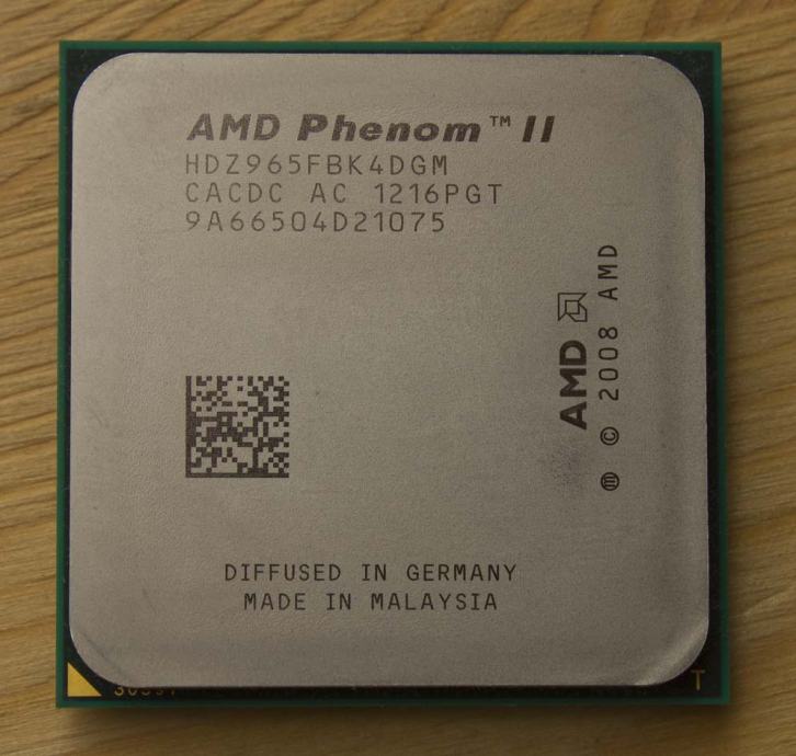 Prodajem procesor Quad Core AMD Phenom II X4 965 Black Edition