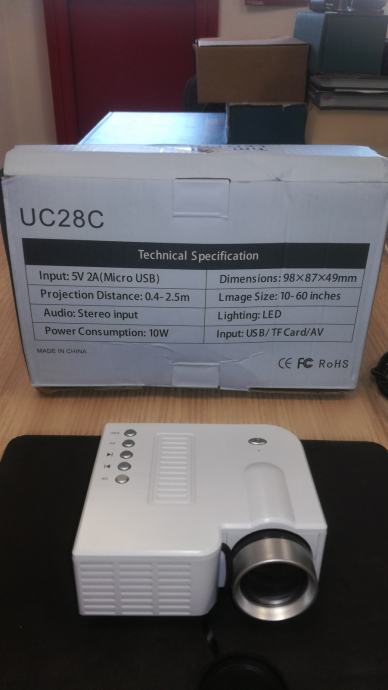 Mikro projektor -simplifed Micro Projector UC28C