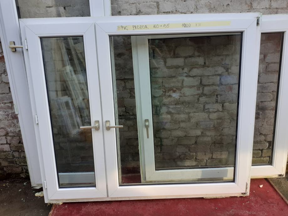 PVC prozor bijeli dvokrilni