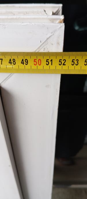 PVC prozor mutno staklo