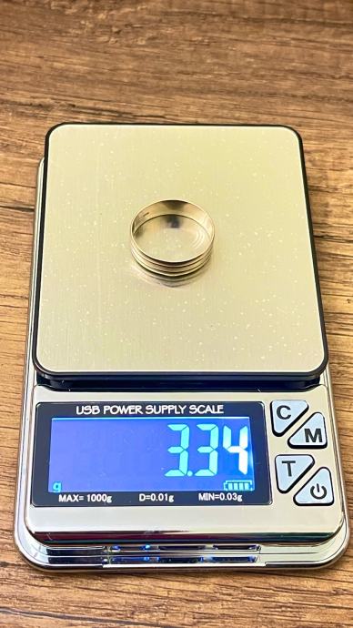 Zlatni prsten od 585