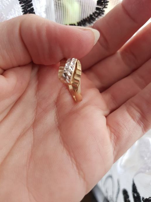 Bjelo zuto zlato 14 k 585