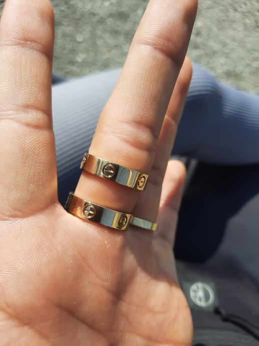 Cartier Love prsten 18k žuto zlato, 66mm