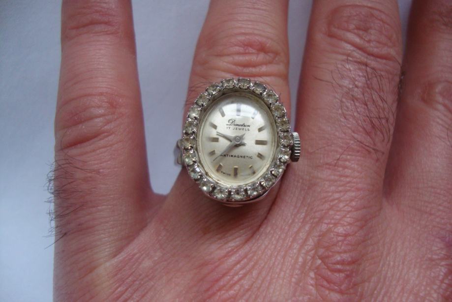 PRSTEN SAT Dimetron 17 jewels antimagnetic swiss made - Vintage sat