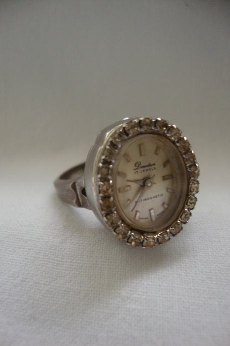 PRSTEN SAT Dimetron 17 jewels antimagnetic swiss made - Vintage sat