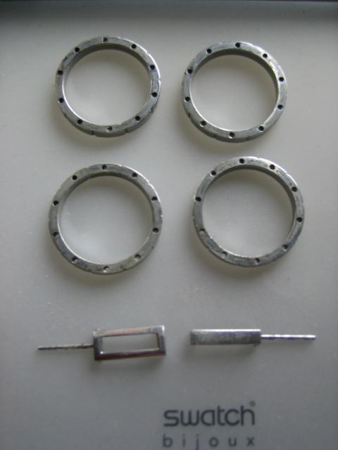 prsten Swatch / bijoux secret code