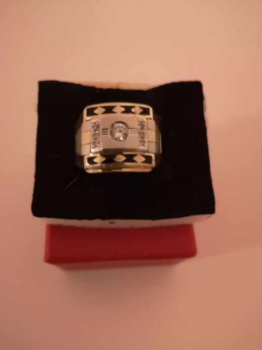 Zlatni muski prsten 14k