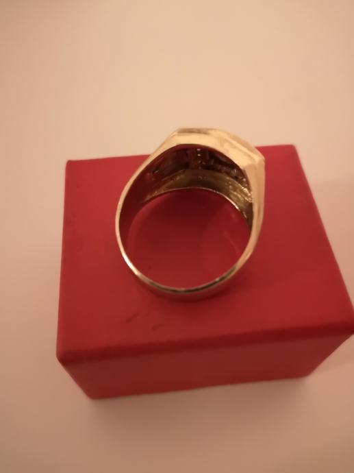 Zlatni muski prsten 14k