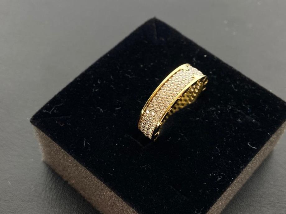 ZLATNI PRSTEN REPLIKA BVLGARI 4.72G .585 (14K) / R1, RATE