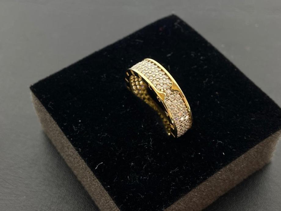 ZLATNI PRSTEN REPLIKA BVLGARI 4.72G .585 (14K) / R1, RATE