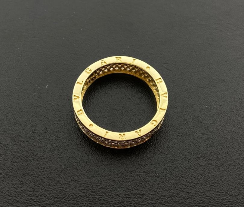 ZLATNI PRSTEN REPLIKA BVLGARI 4.72G .585 (14K) / R1, RATE