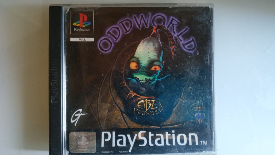 Abes odyssey first print ps1 psx playstation rare igrica