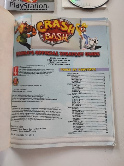 crash bandicoot, crash bash ps1
