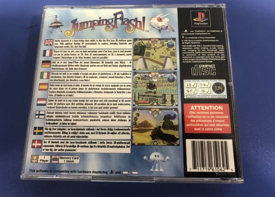 Igra Jumping Flash PS1