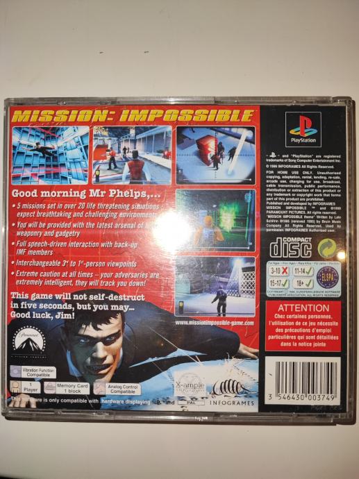 mission impossible ps1