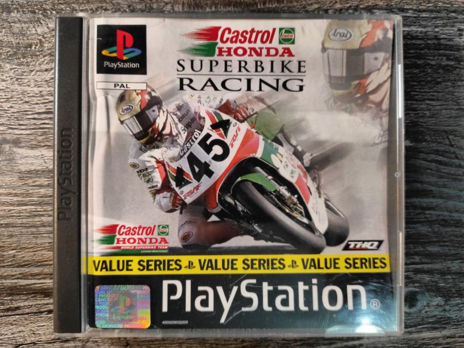 ps1 Castrol Honda Superbike Racing ps1