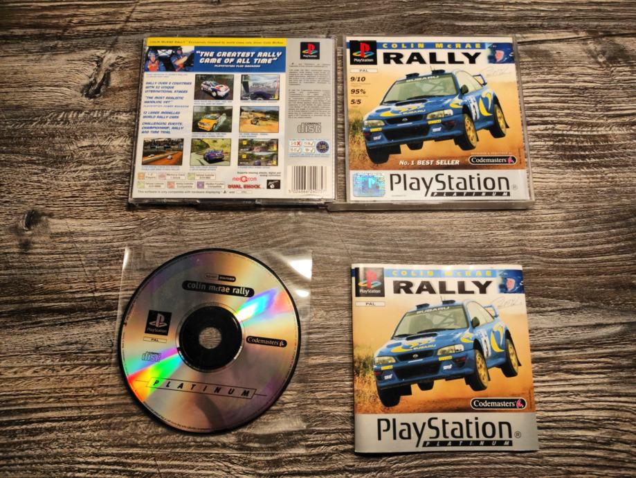 ps1 Colin McRae Rally ps1