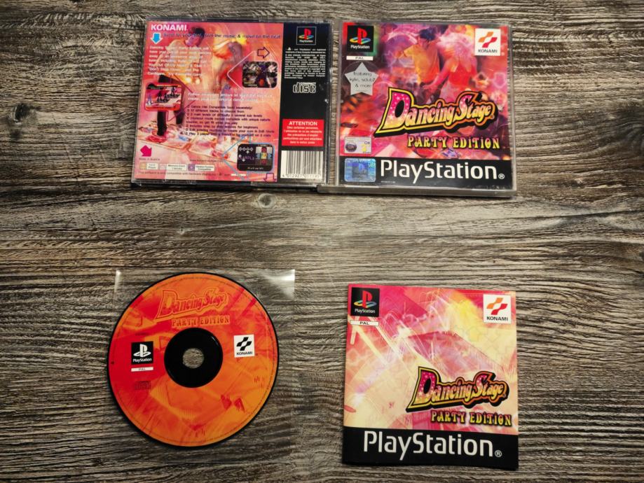 ps1 Dancing Stage Party Edition ps1