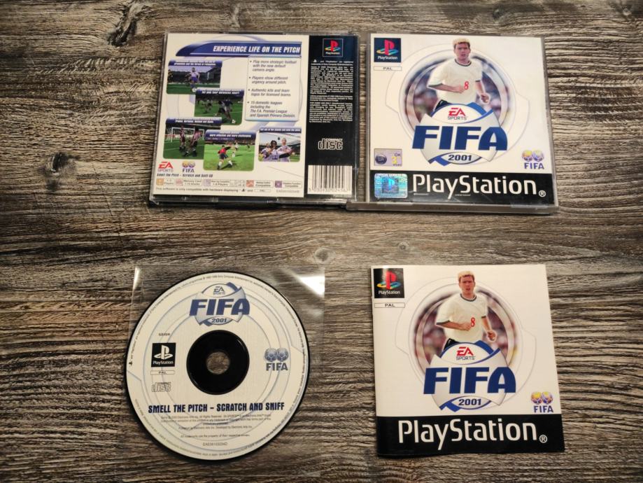 ps1 FIFA 2001 ps1