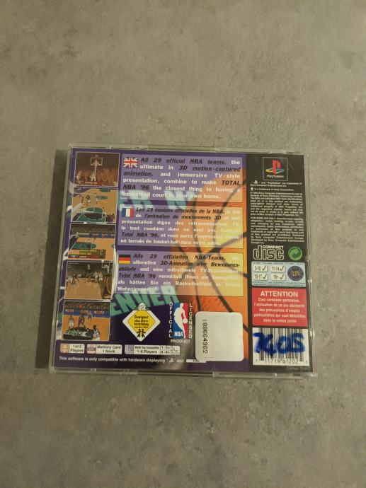 PS1 - TOTAL NBA 96 ORGINAL IGRA