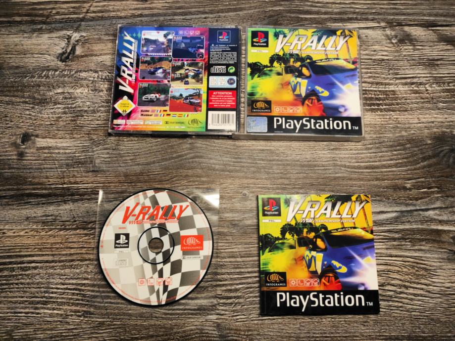 ps1 V-Rally 97 Championship Edition ps1