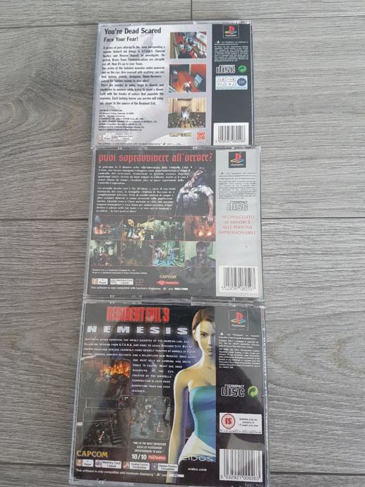 Resident evil kolekcija ps1 orginali