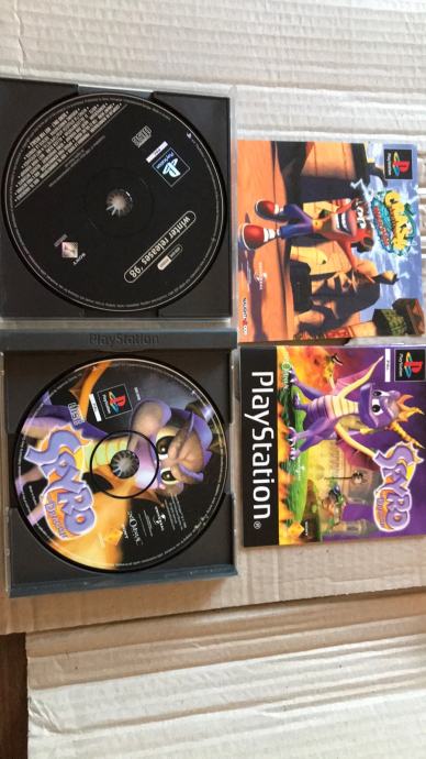 Spyro the Dragon PS1 Black Label s demo disc
