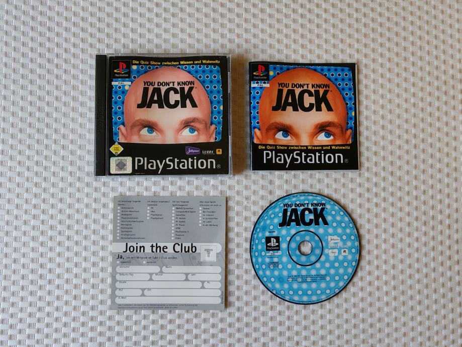 You Dont Know Jack za Playstation 1 PSX kao NOVA