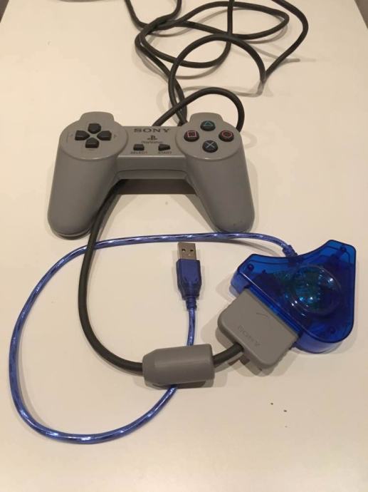 Joystick za PlayStation 1 original + USB adapter