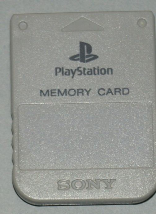 PlayStation 1 memory card