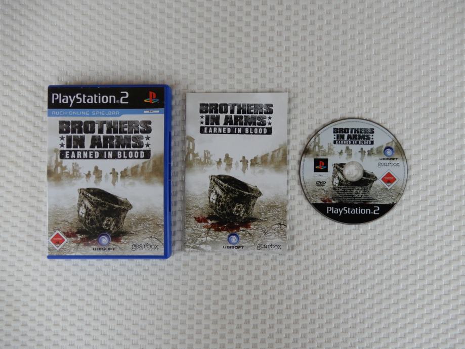 Brothers In Arms Earned In Blood kao NOVA za Playstation 2 PS2 #1742