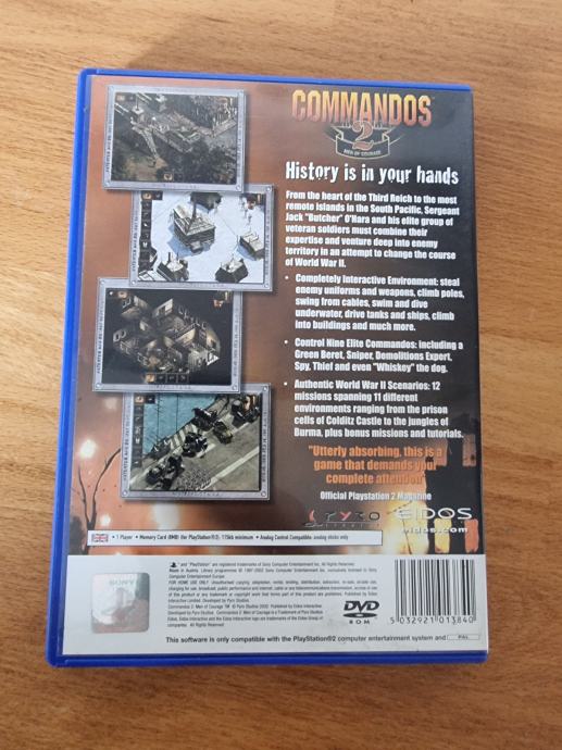 Commandos 2: Men of Courage (PS2)
